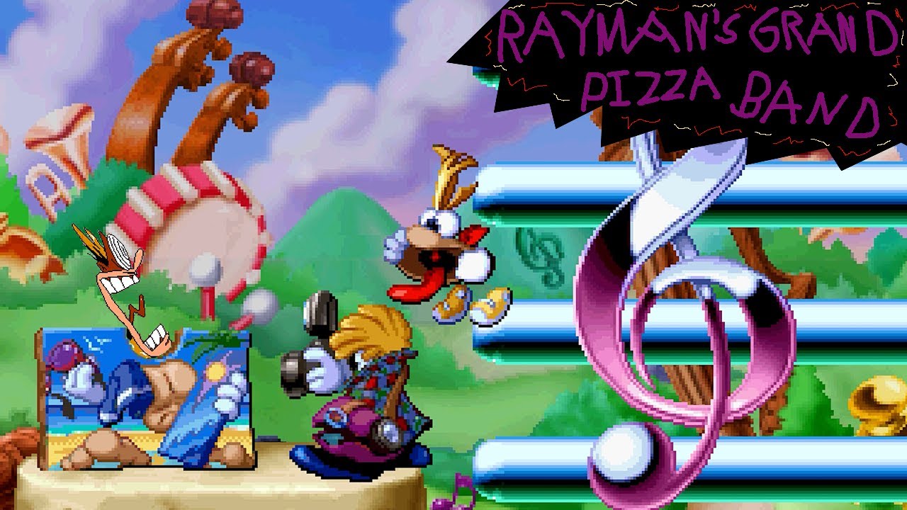 Pizza Tower CYOP - Rayman's Grand Pizza Band - YouTube