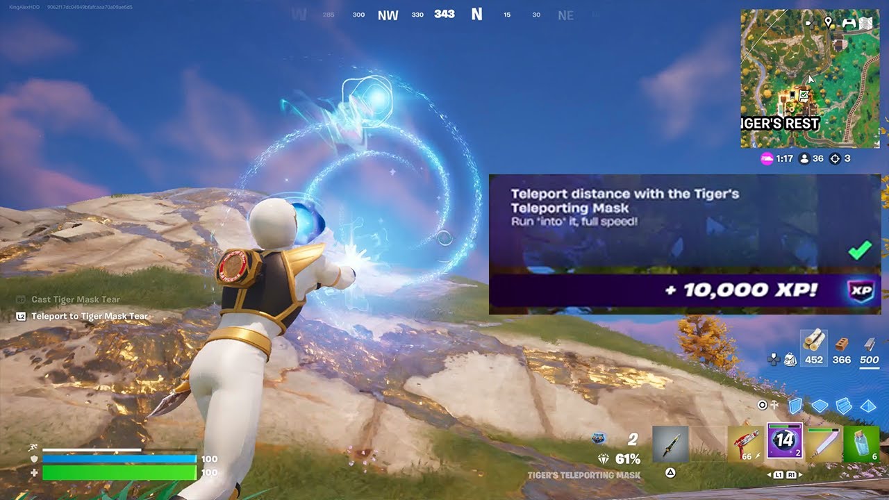How to EASILY Teleport distance with the Tiger's Teleporting Mask in ...