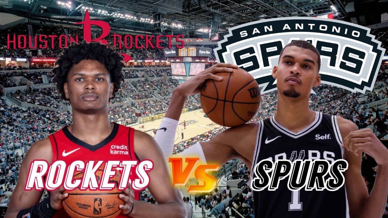 Houston Rockets vs San Antonio Spurs Live Play by Play & Reaction - YouTube