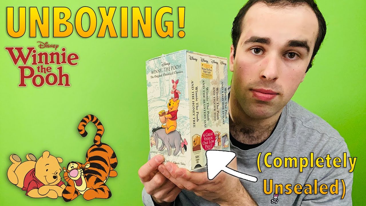Unboxing Winnie the Pooh Storybook Classics Collection (Sealed VHS ...