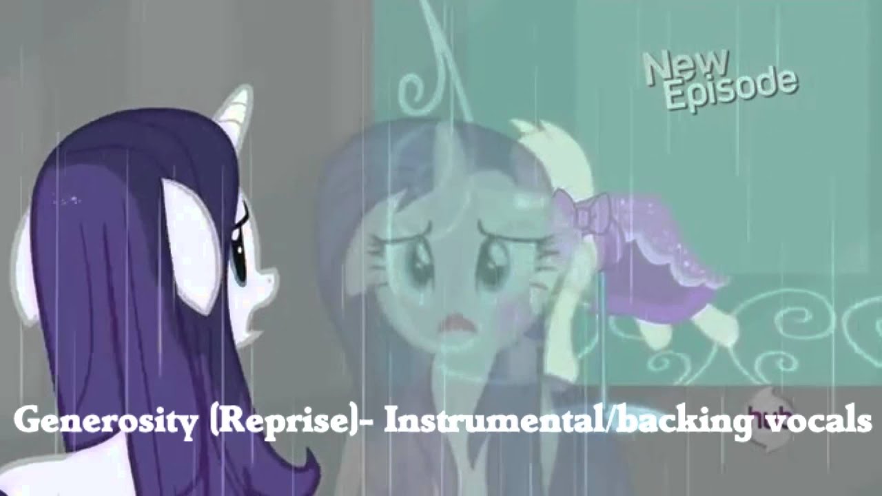 Generosity reprise- instrumental/backing vocals - YouTube