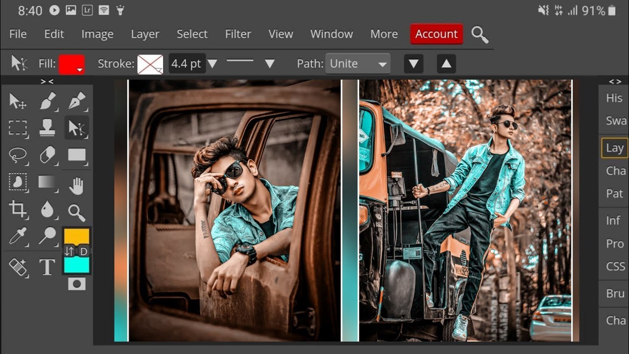 Photopea Editing Mobile📱 Cb Editing Tutorial 🔥 Photopea - YouTube