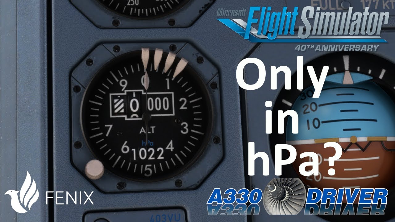 Airbus tipps and tricks: Converting Altimeter Units | Real Airbus Pilot ...