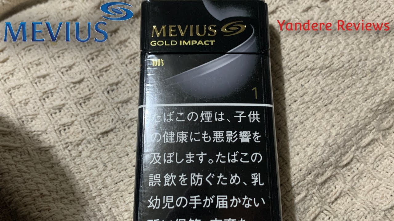 Mevius Gold Impact 100’s - Yandere Reviews - YouTube