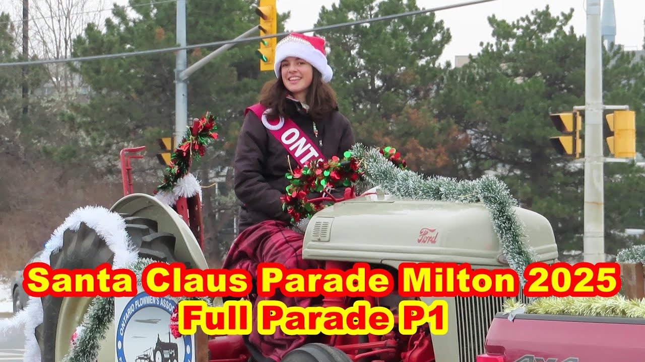 Santa Claus Parade Bolton 2025. // Full Parade P1 #shamshermannbti ...