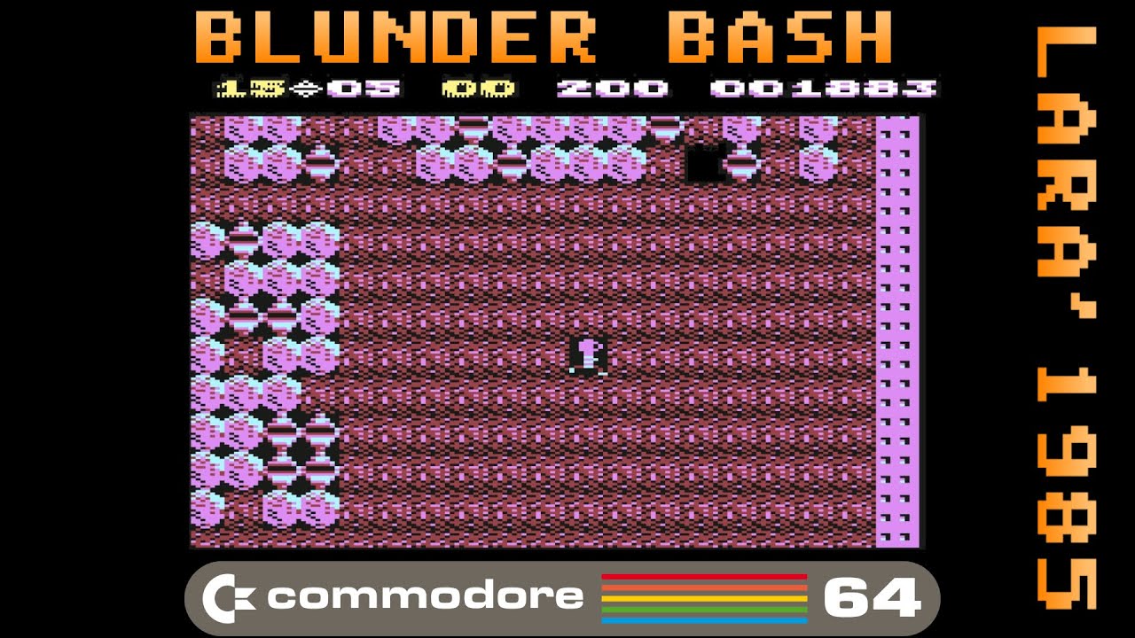 Blunder Bash (????) [Commodore 64] - The Editor - YouTube
