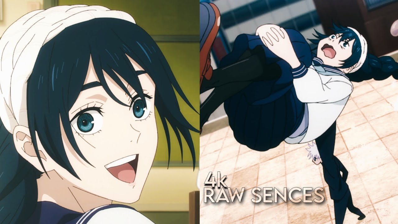 Riko Amanai Raw scenes 4K | Riko Raw Clips | Jujutsu Kaisen Season 2 EP ...
