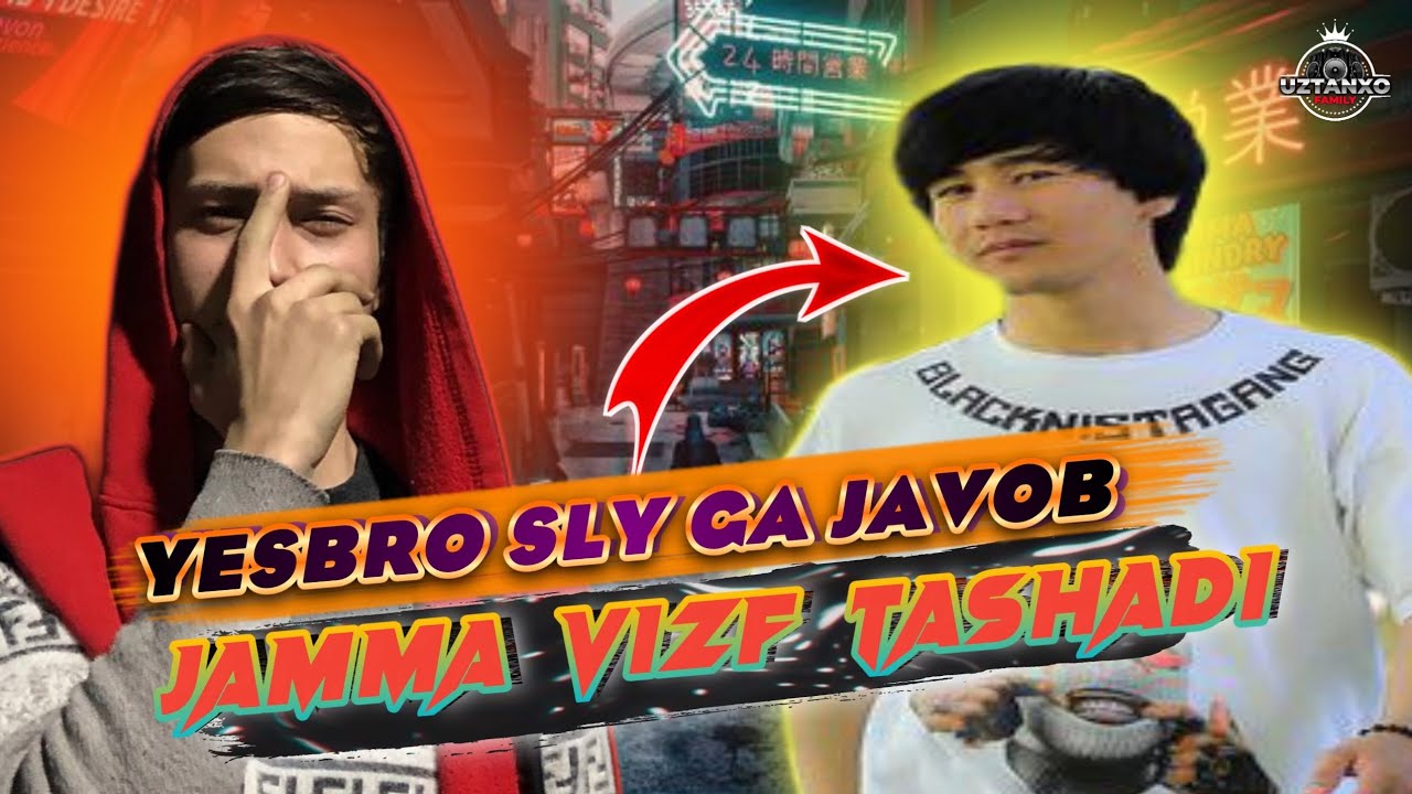 YESBRO SLY GA JAVOB 😱 | JAMMA VS YESBRO SLY | Jamma YESBRO GA VIZF TASHDI 🤯 - YouTube