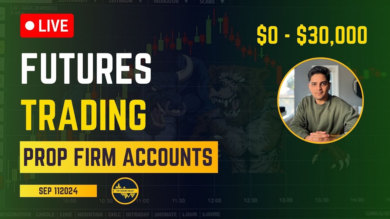 Live Day Trading NQ & ES Futures | Fast Track & Apex Funding | 5 Prop ...