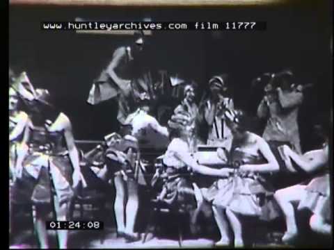 Chorus Girls rehearsing, 1920's -- Film 11777 - YouTube