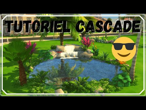 Cascade dans les Sims 4 - Construction - LuniverSims