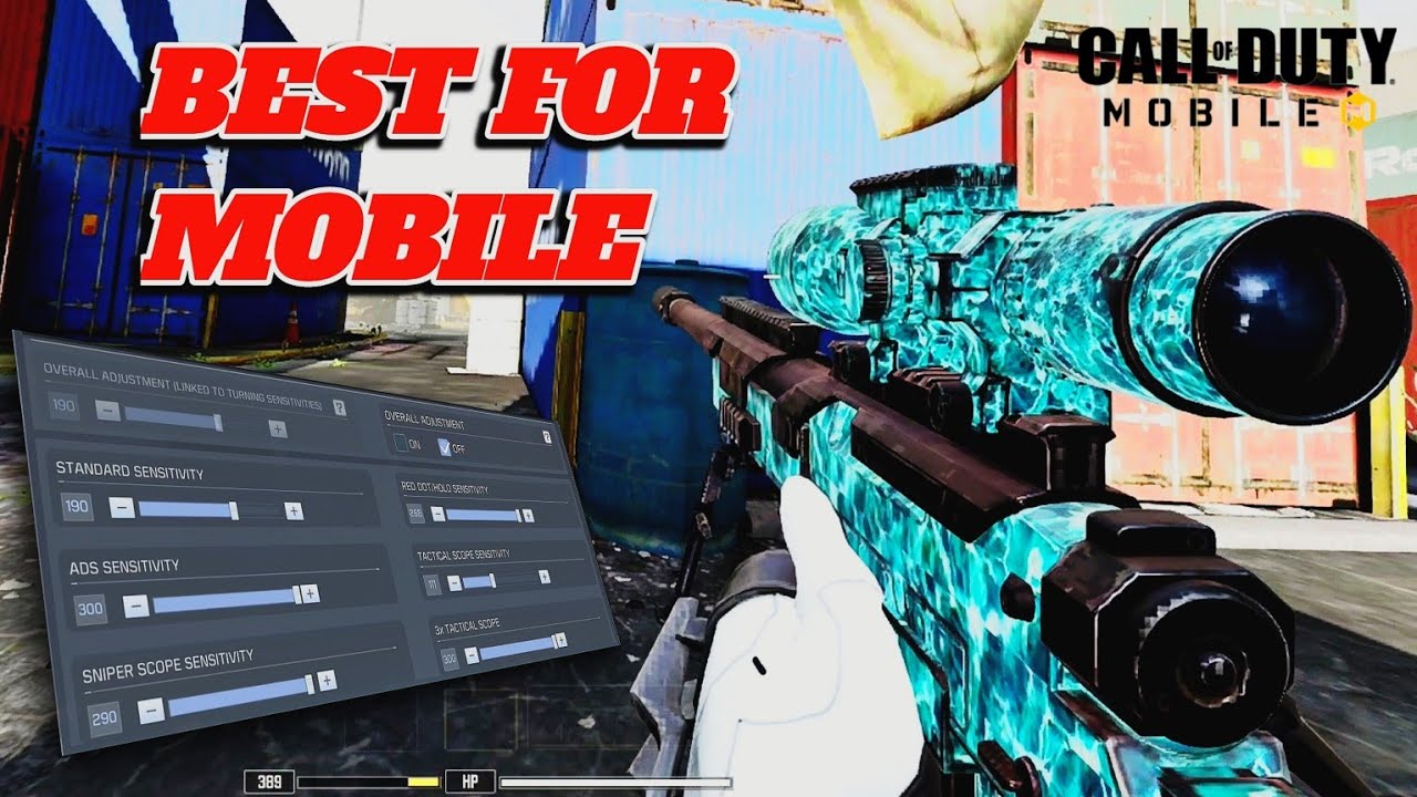 HIGH SENSITIVITY AND BEST SETTING FOR MULTIPLAY IN COD MOBILE(Subtitles ...