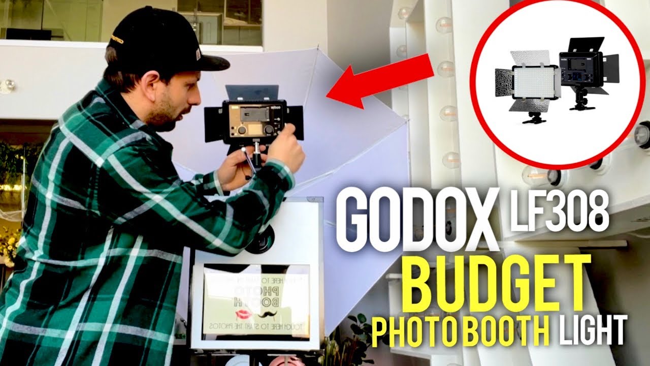 Godox LF308 Light - BUDGET Flash For DIY Photo Booth - YouTube