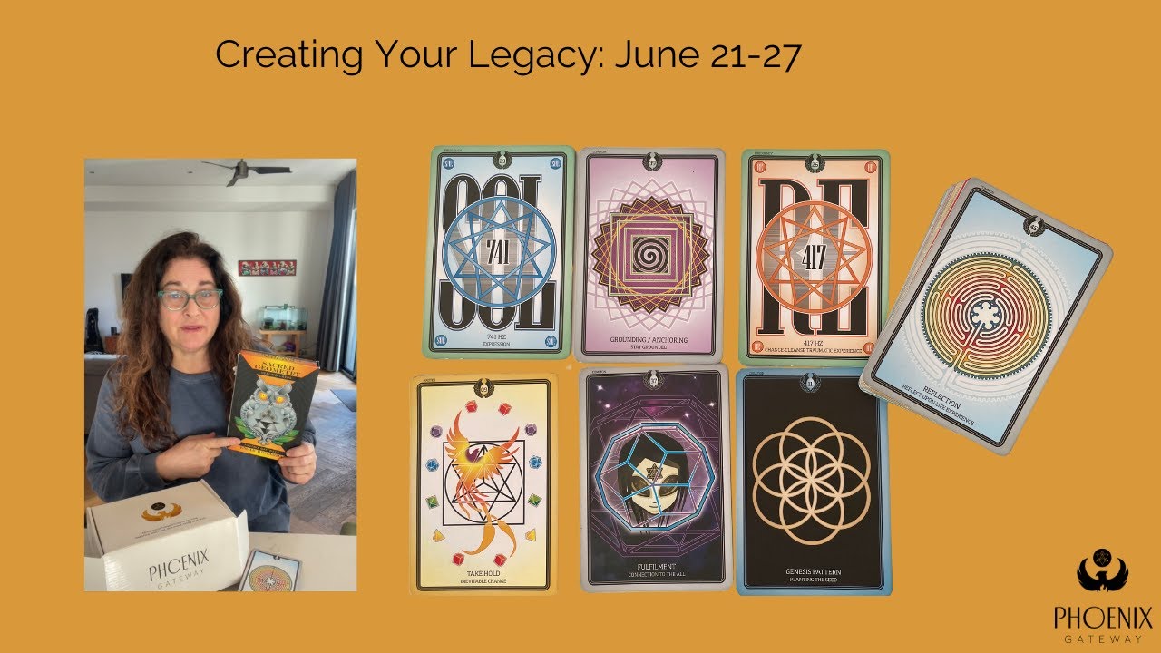 Creating Your Legacy: June 21-27 - YouTube