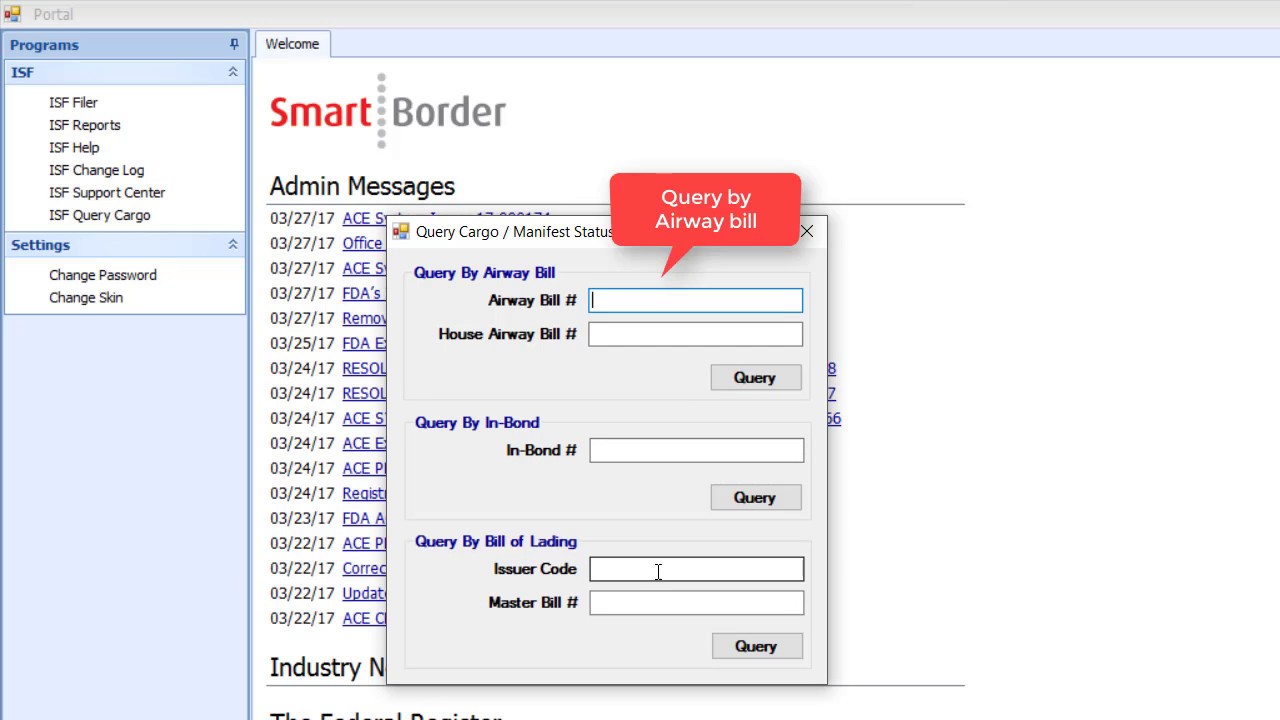 Cargo Query to check release of a shipment - YouTube