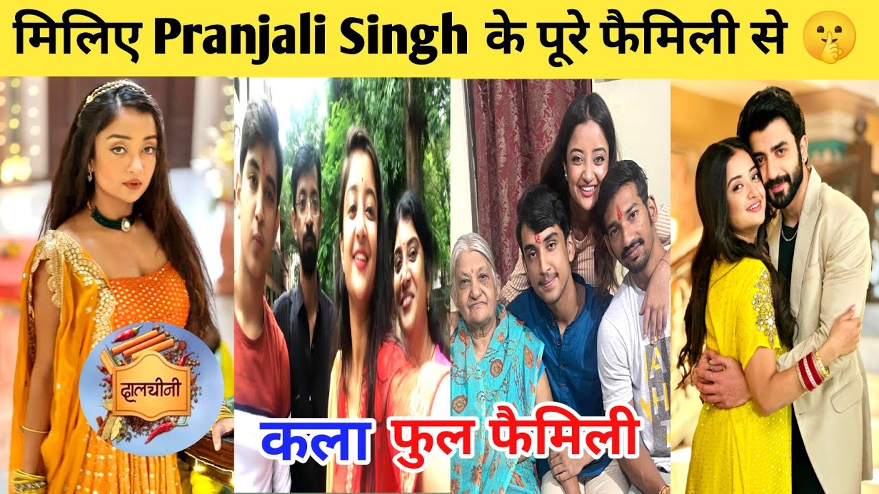 Dalchini Serial Actress Pranjali Singh Parihar Real Life Family | Pranjali Singh Parihar ...