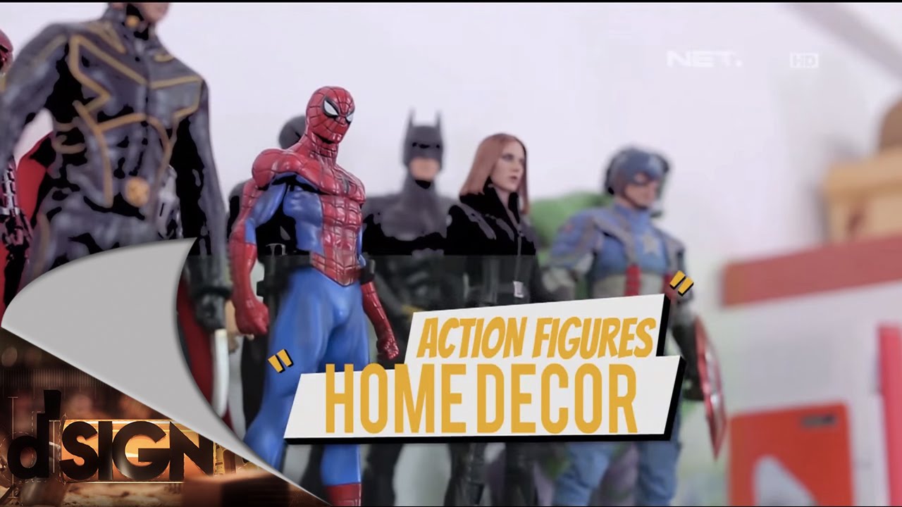 DSign - Action Figures Home Decor - YouTube