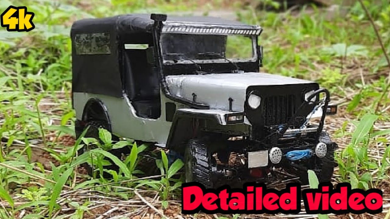 Mahindra major Modified jeep | Miniature | Detailed video | KiNdo TeCH ...