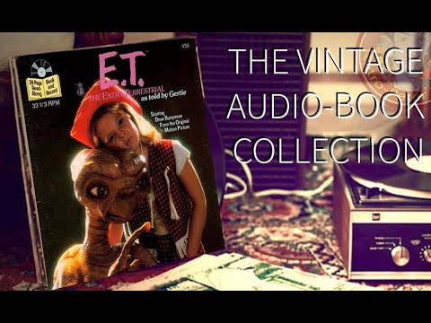 ET the Extra Terrestrial Read Along Story book Read by Drew Barrymore ...