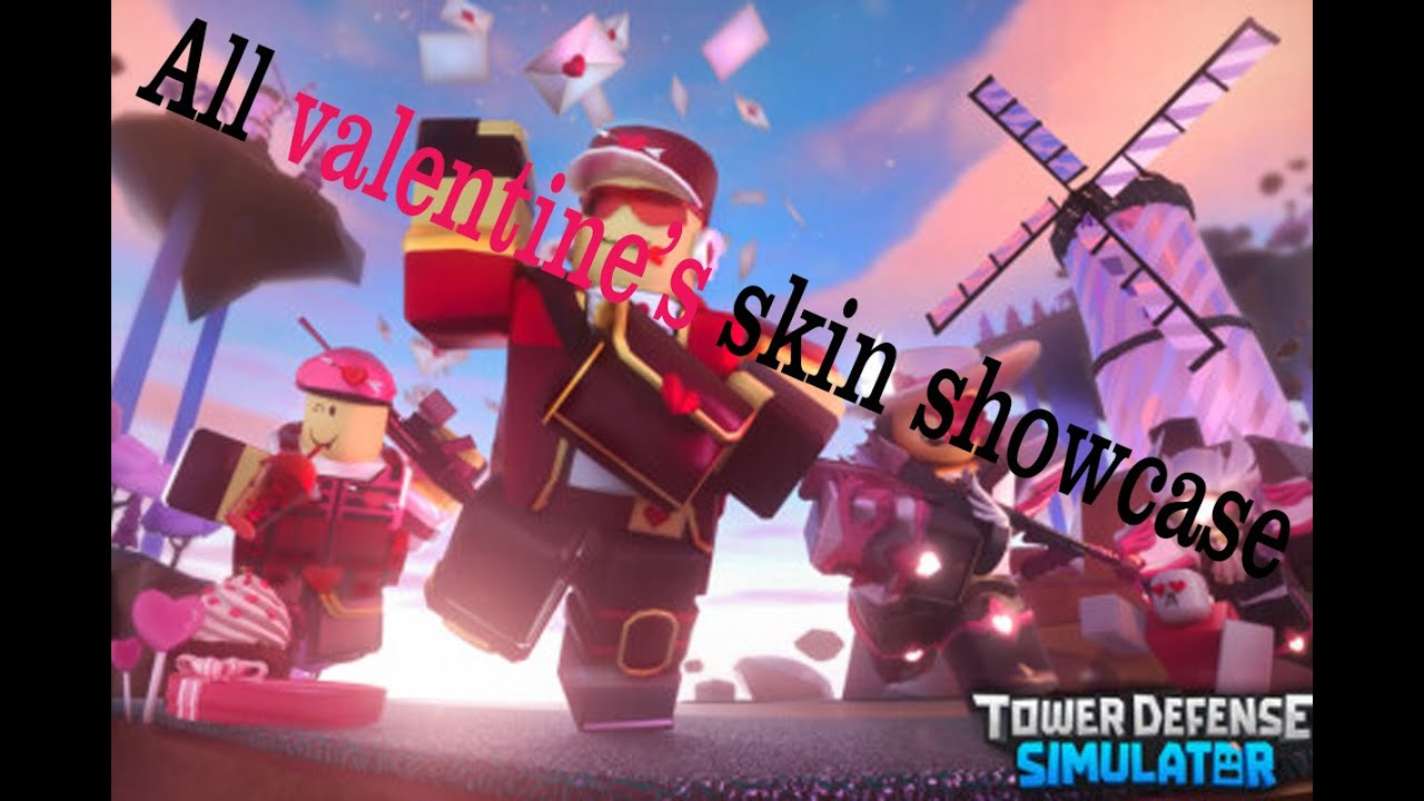 Tds all valentine's skin showcase - YouTube