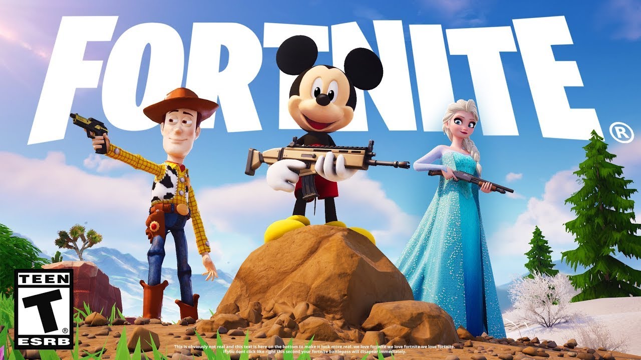 🔴*NEW* FORTNITE x DISNEY UPDATE SOON!! - YouTube