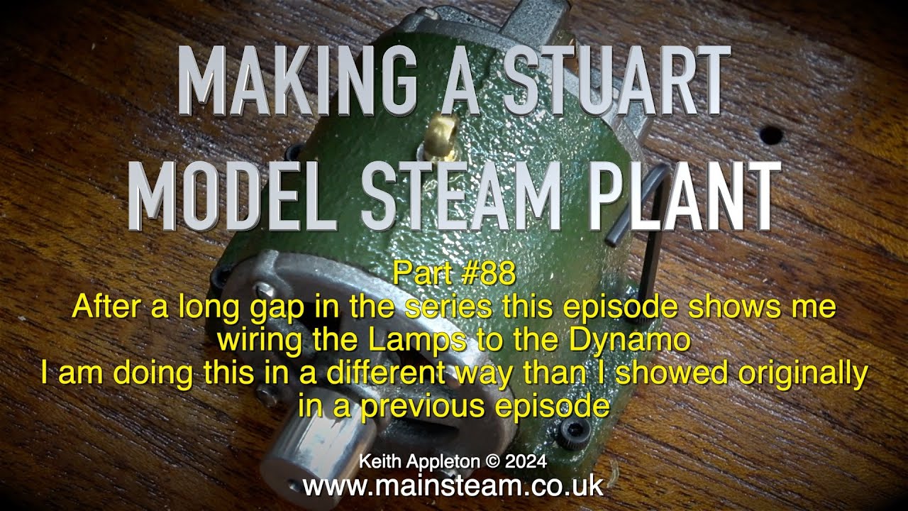 MAKING A STUART MODEL STEAM PLANT - PART #88 - YouTube