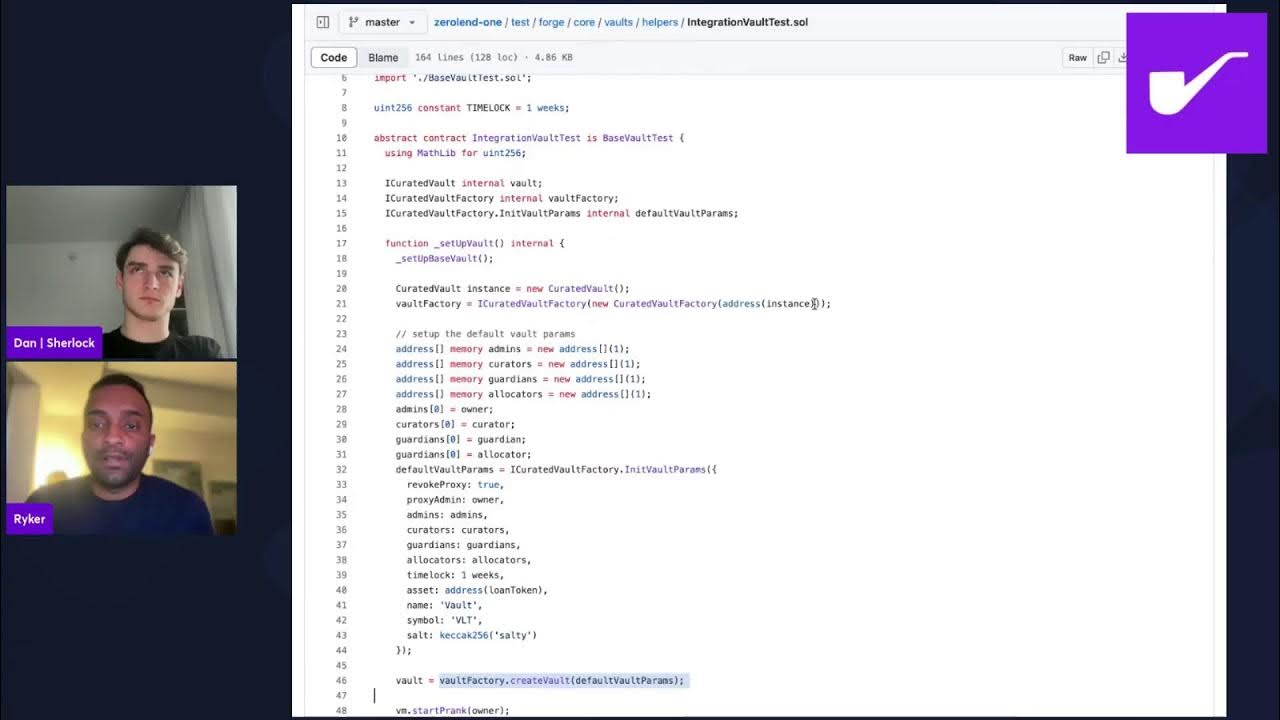 ZeroLend One Code Walkthrough - YouTube