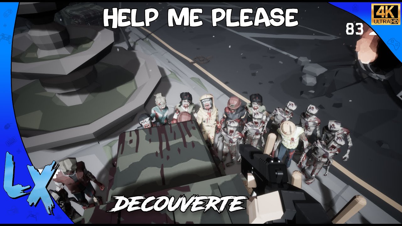HELP ME PLEASE : UN JEU DE ZOMBIES DIE AND RETRY || DECOUVERTE FR - YouTube