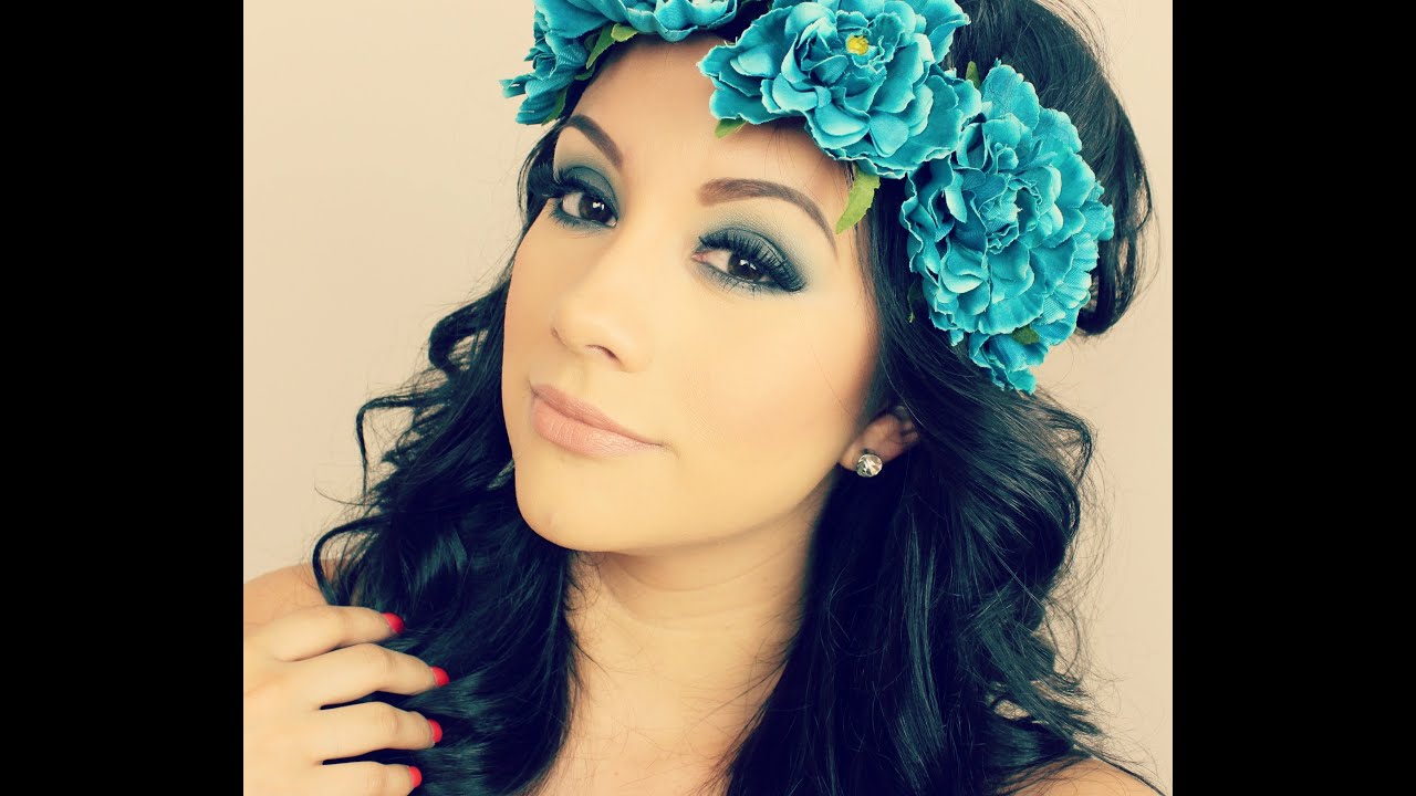 Boho Chic Makeup Tutorial - EverydaywithEmely - YouTube