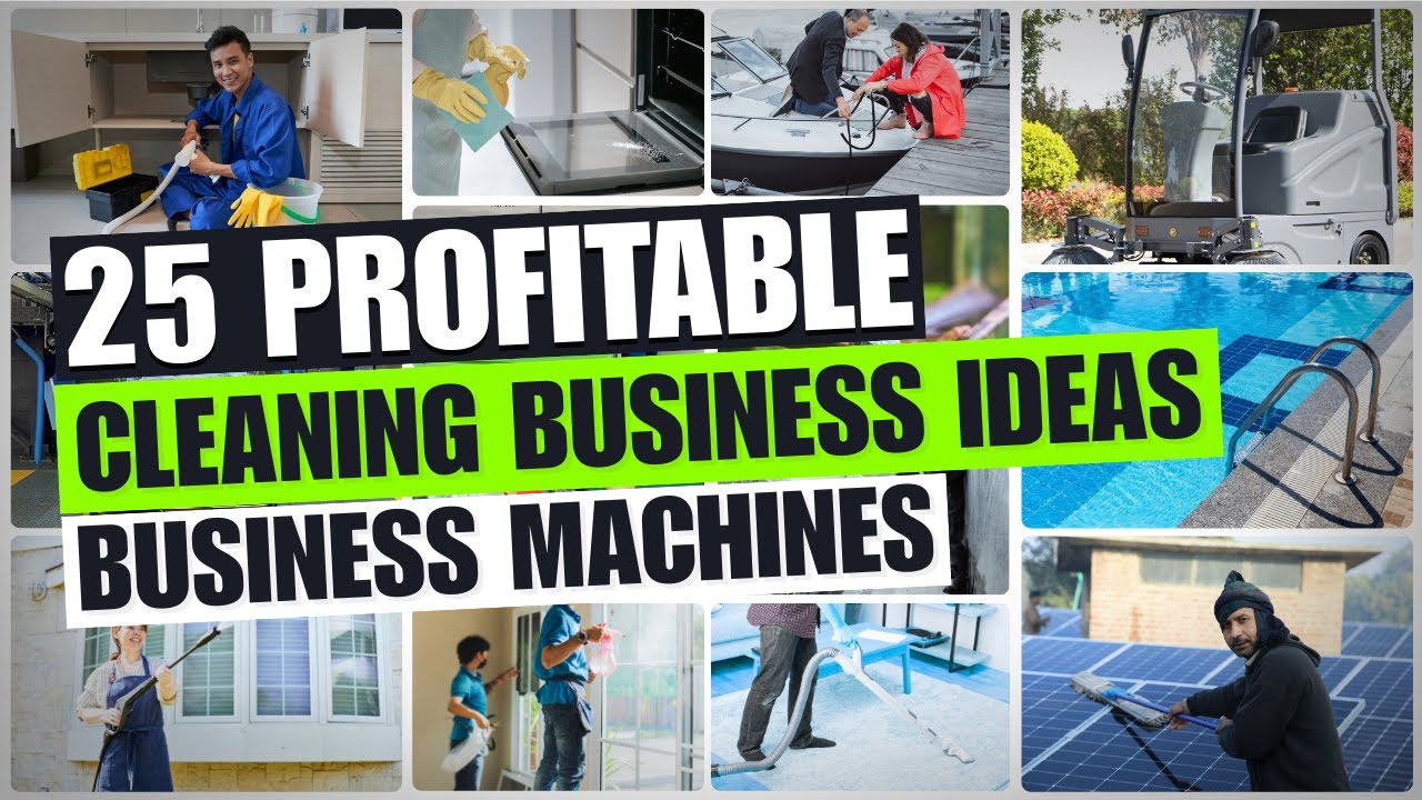 📈25 Best Cleaning Business Ideas | Start Your Own Cleaning Service in ...