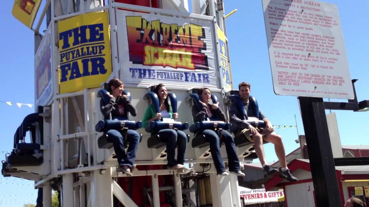On the Extreme Scream at the fair - YouTube