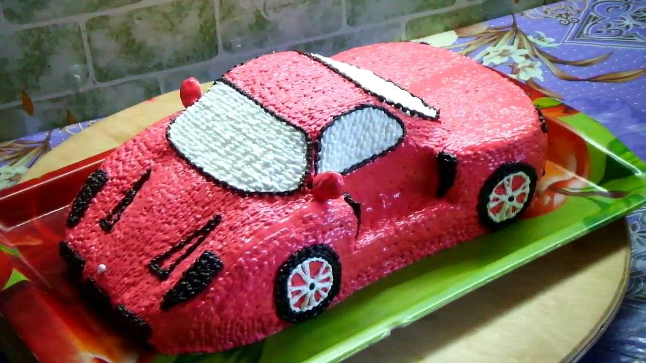 Ferrari Enzo cake - YouTube