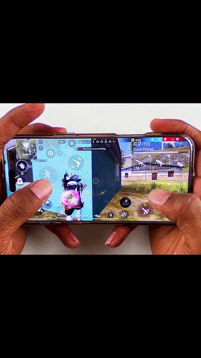 4 finger handcam gameplay solo vs squad poco x3 pro 60fps 120hz 360hz game turbo SD860 Prosecser ...