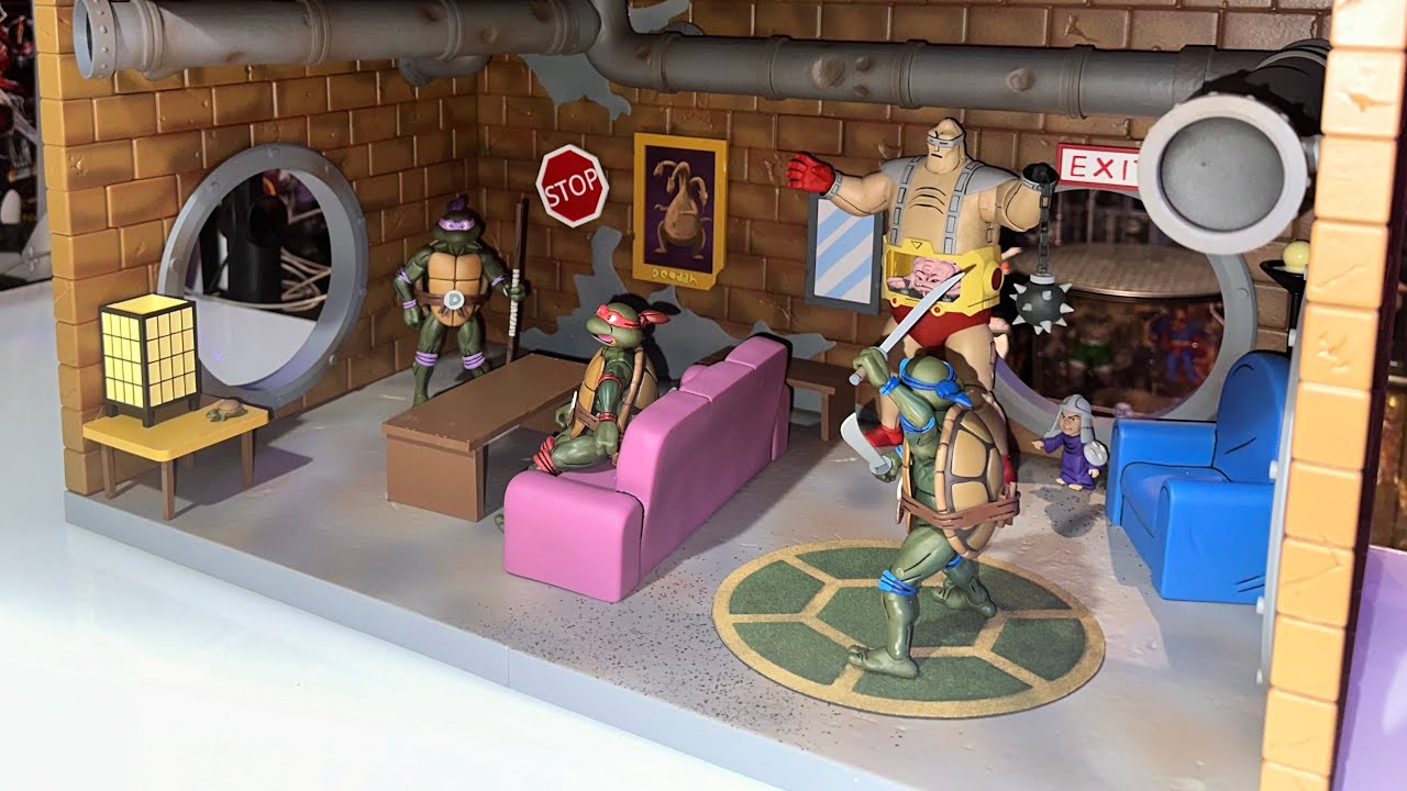 Here’s my #review of @neca’s The Sewer Lair for the Teenage Mutant ...