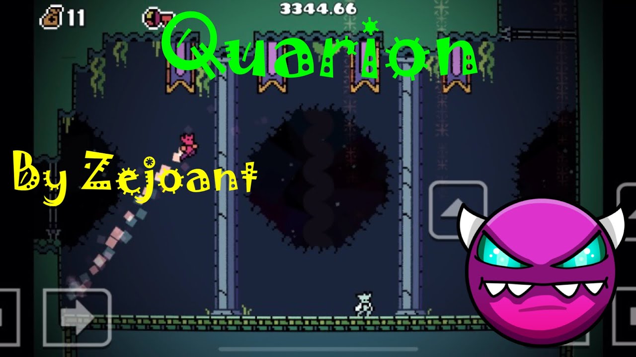 Geometry Dash - Quarion by Zejoant - YouTube