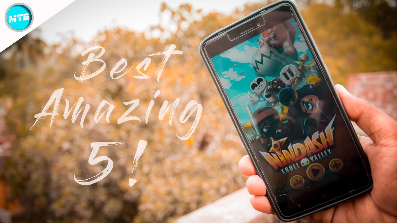 Top 5 Amazing Free Android Games | April 2018 | Must Try! - YouTube