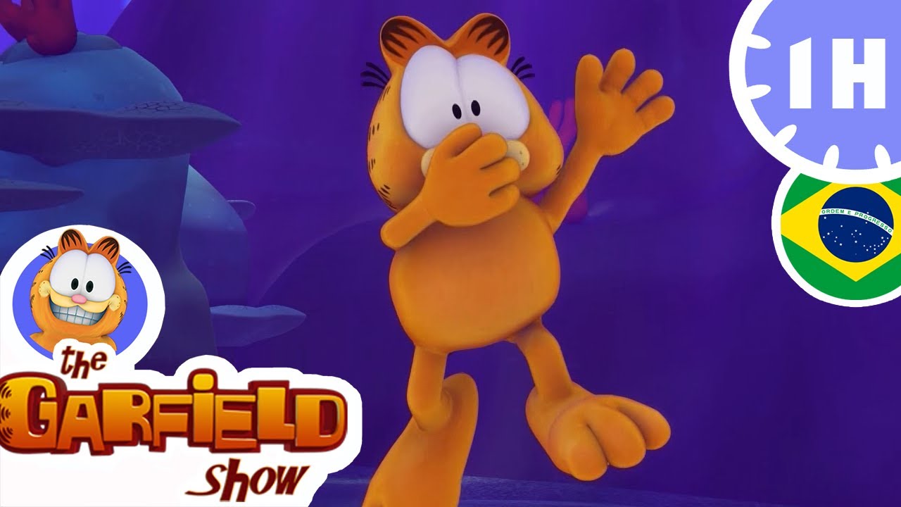 Garfield vai debaixo d'água ! 🐳 - Episódio Completo HD - YouTube