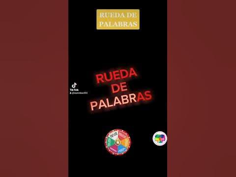RUEDA DE PALABRAS - APRENDIZAJE CON JUEGOS - YouTube