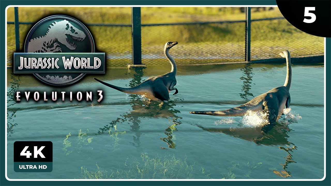 JWE3#5 | BROTE DE ENFERMEDAD EN EL PARQUE | JURASSIC WORLD EVOLUTION 3 ...