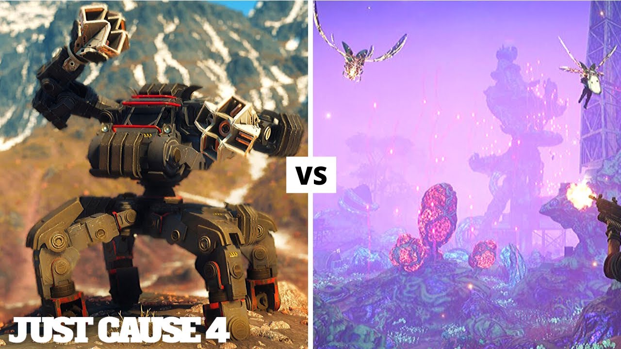 Mech Vs Demon Horde! | Just Cause 4 - YouTube