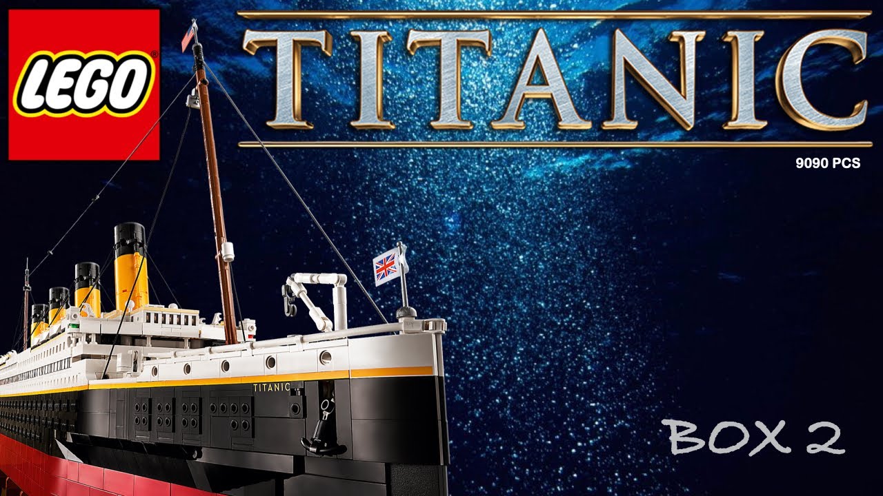 LEGO Creator set 10294 Titanic BOX 2 🛳👨🏻‍ ️, speed build and unboxing # ...