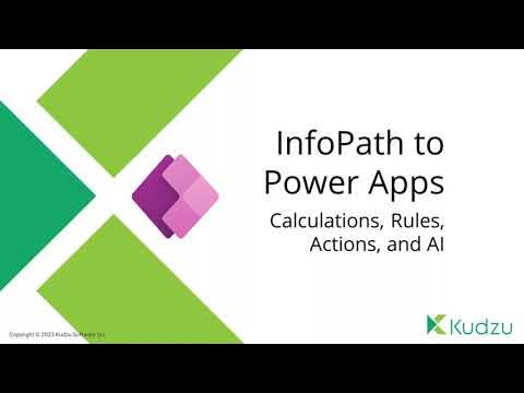 InfoPath to Power Apps - YouTube