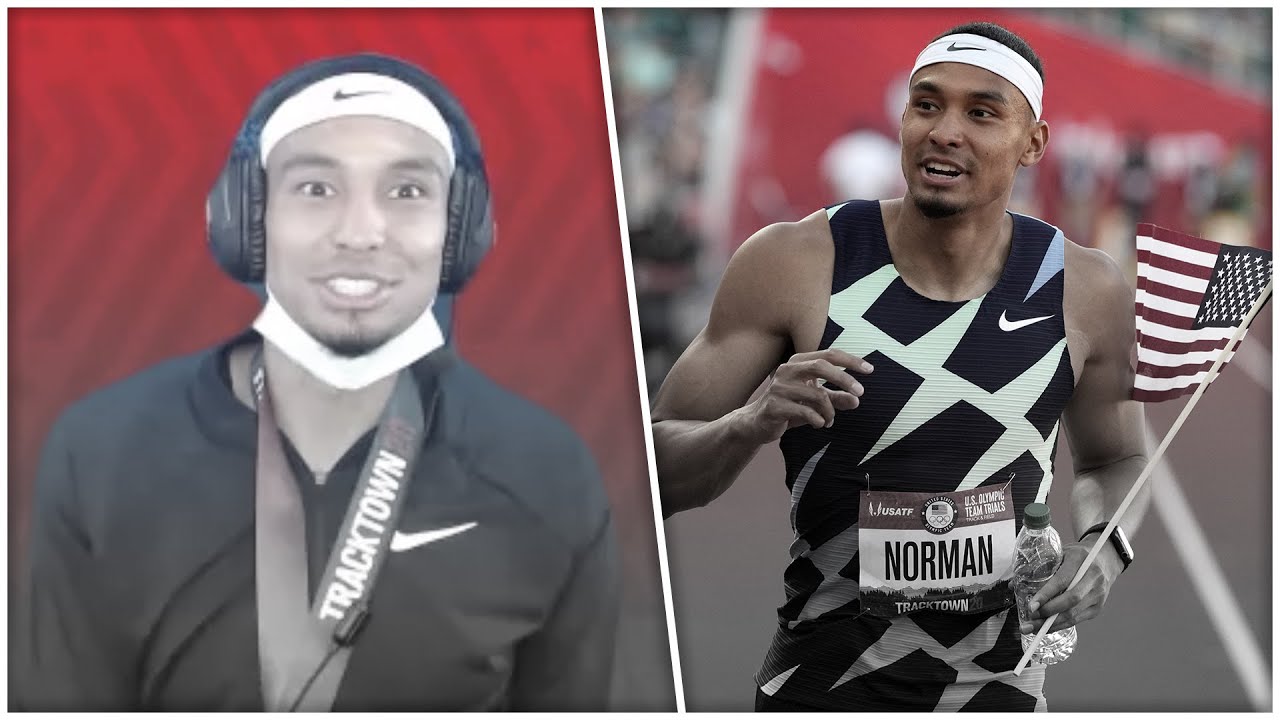 Michael Norman Explains 400m Strategy & Fish Diet - YouTube