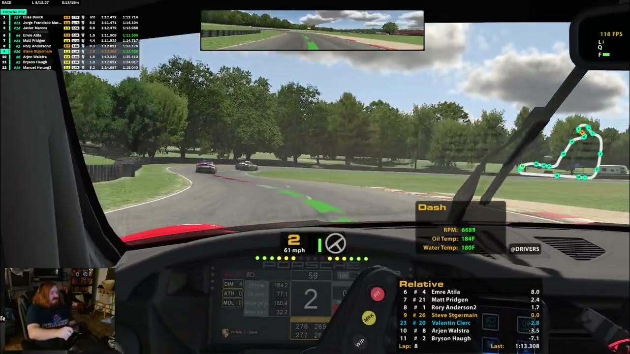 The best road race i have ever had on Iracing - Week 13 Porsche Cup @ Summit Point (Sub 200 ...