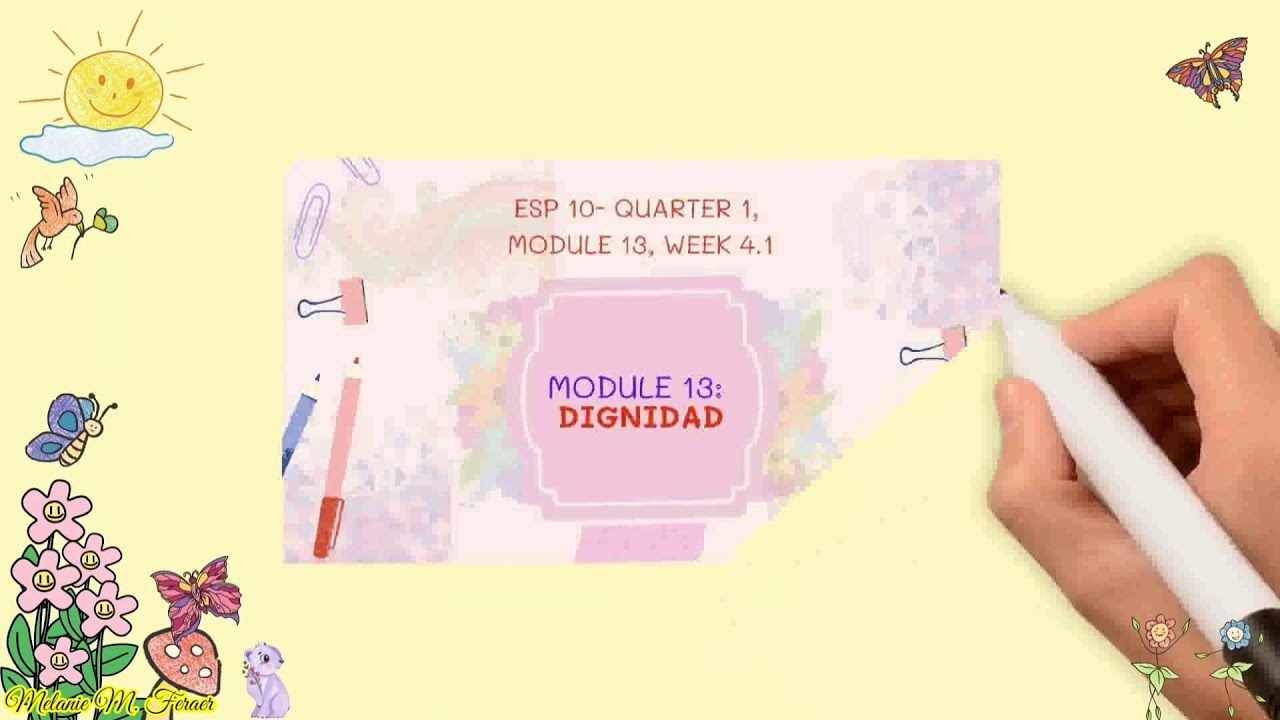 ESP 10 QUARTER 1 MODULE 13 WEEK 4.1 - YouTube