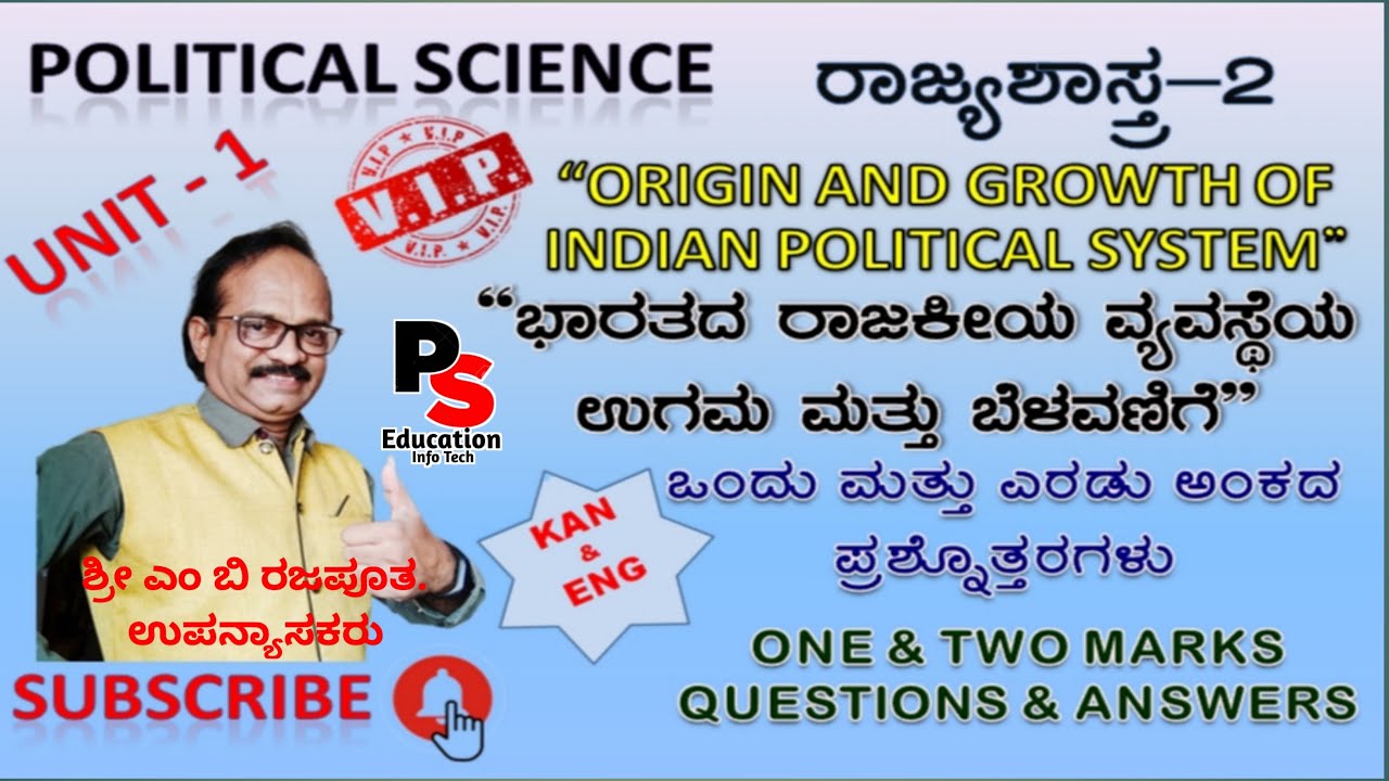 2nd PUC Political Science Chapter 1 Origin Growth Of Indian 2nd-puc-political-science-chapter-1-origin-growth-of-indian
