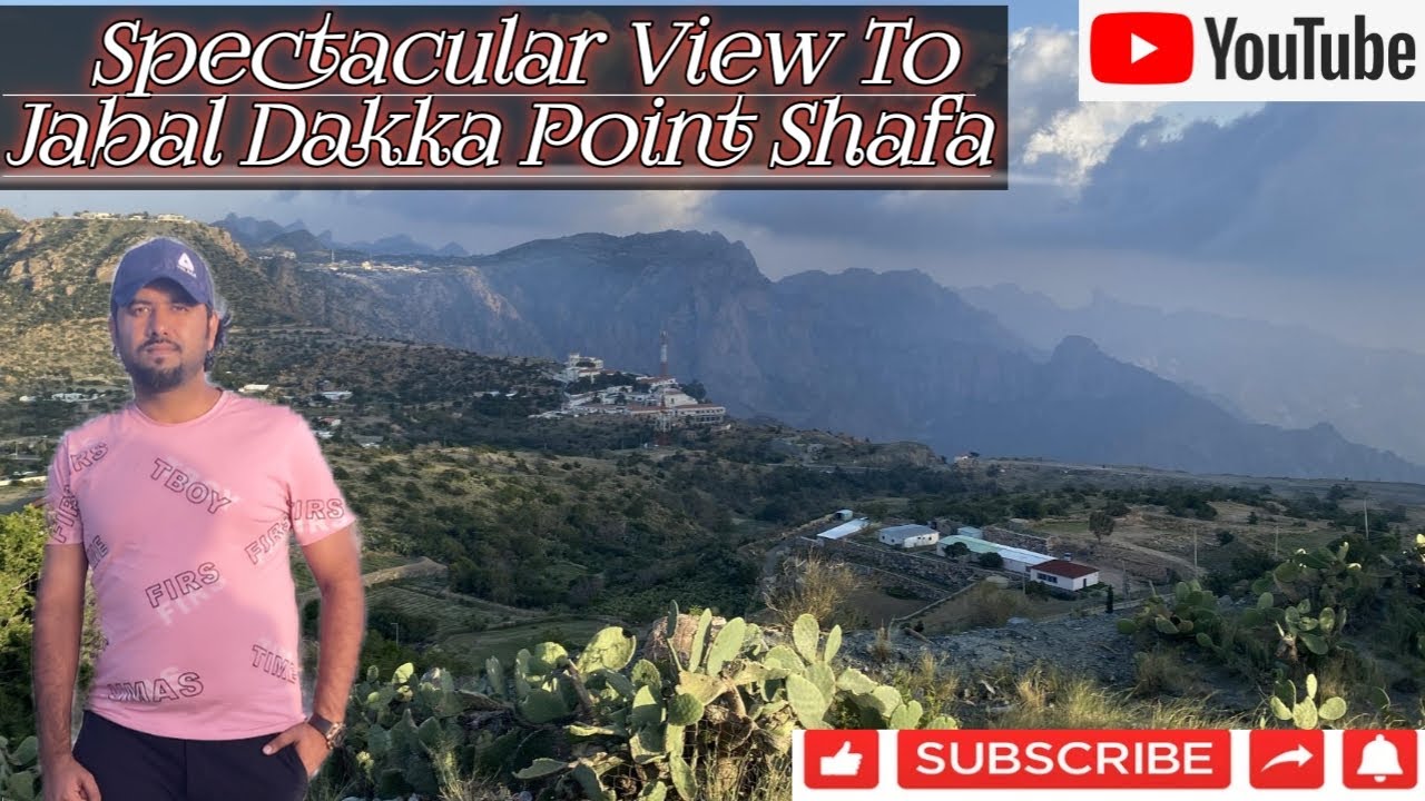 Spectacular View To Jabal Dakka Point (Shafa) Taif , - YouTube