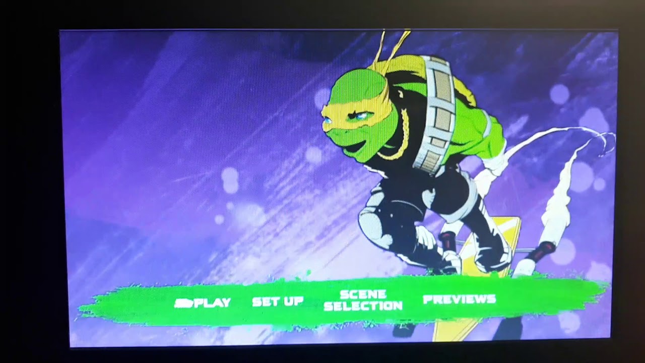 Teenage Mutant Ninja Turtles Out Of The Shadows (2016) DVD Menu - YouTube