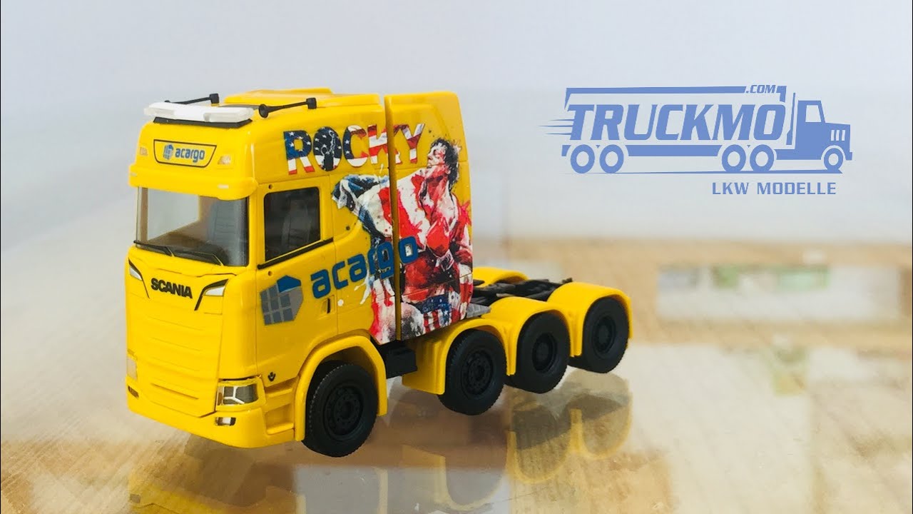 acargo Scania CS20HD Schwerlastzugmaschine 311724 Herpa Lkw-Modell ...