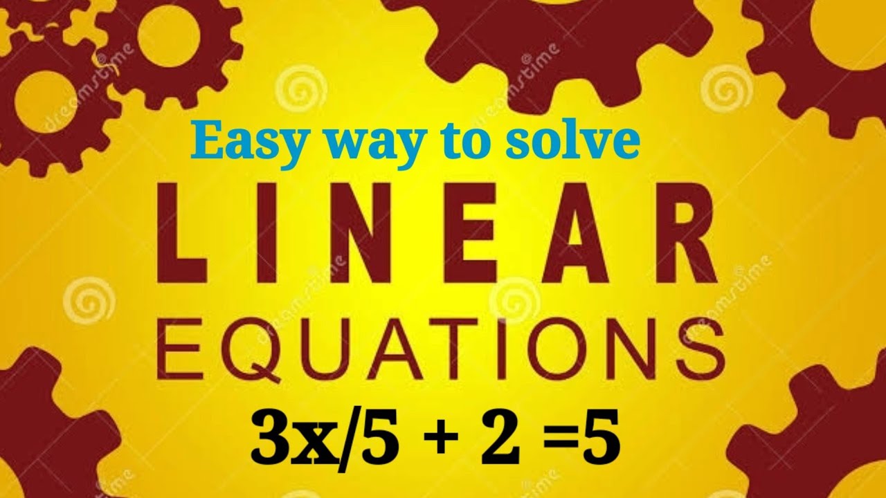 How To Solve A Linear Equation Best Trick To Solve A Linear Equation How To Solve A Linear Equation Best Trick To Solve A Linear Equation